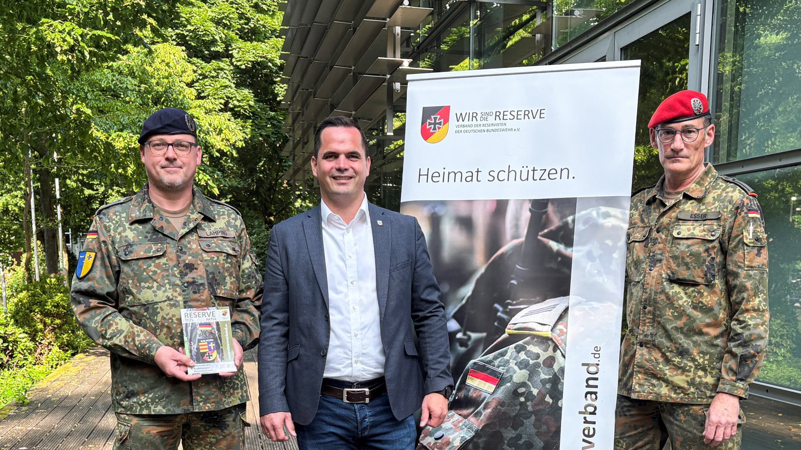 Reservisten erneuern ihr Gelöbnis